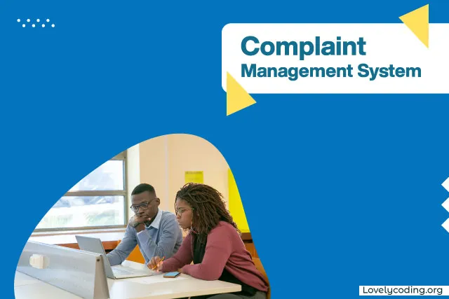 Complaint Management System Project For Final Year