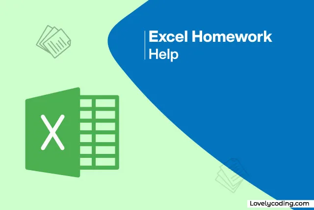Get Urgent Expert Excel Homework Help Right Now - LovelyCoding